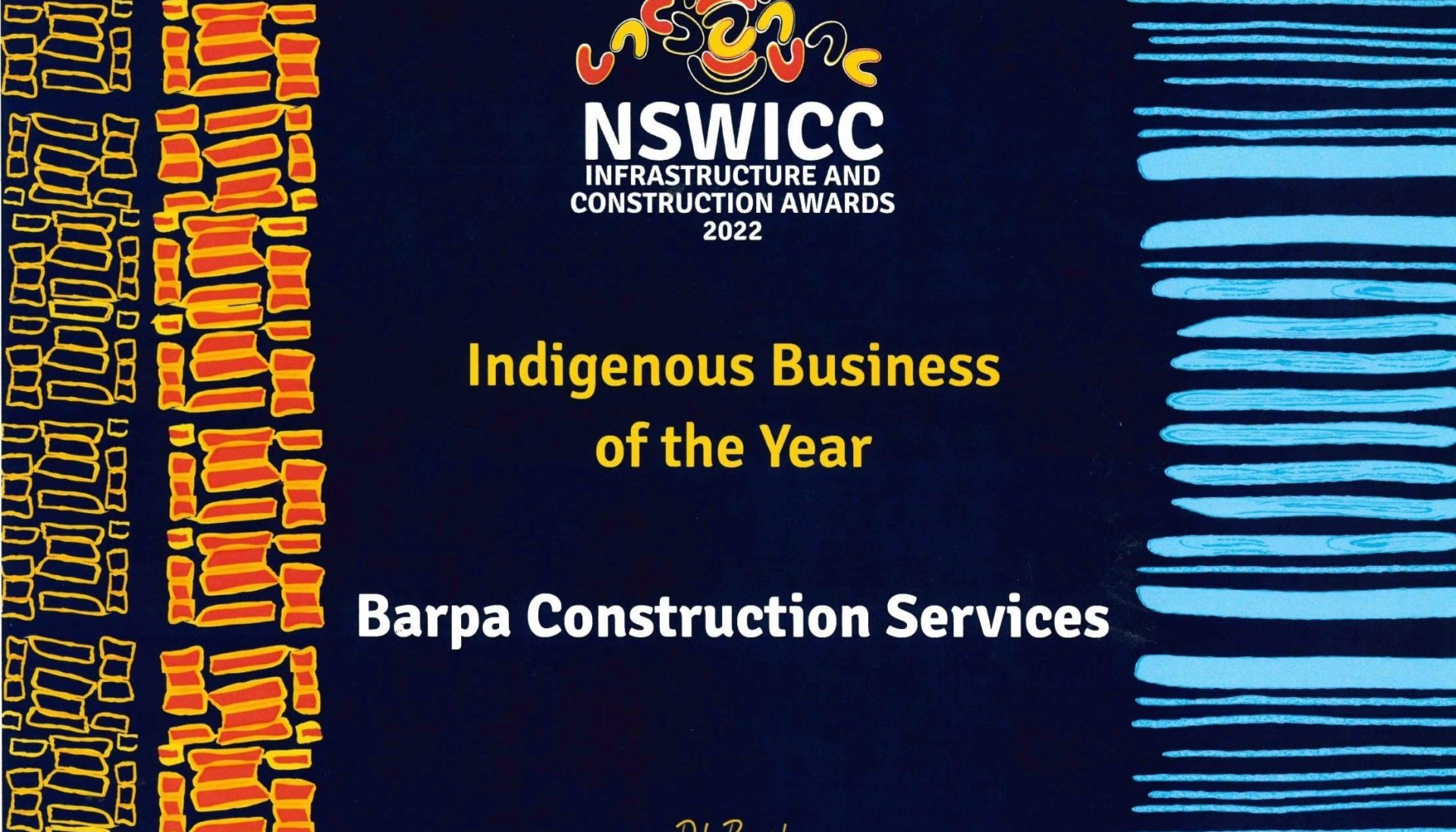 2022 New South Wales Indigenous Chamber of Commerce Infrastructure and ...
